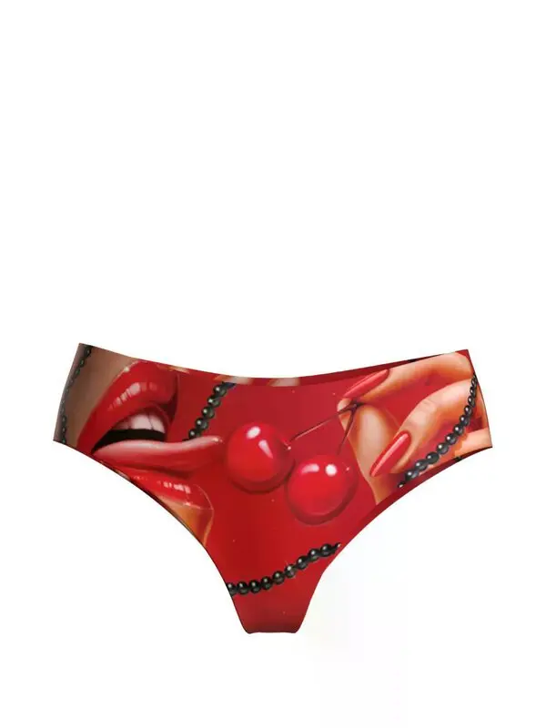 SCANDALE Cherry Hipster Briefs - Red