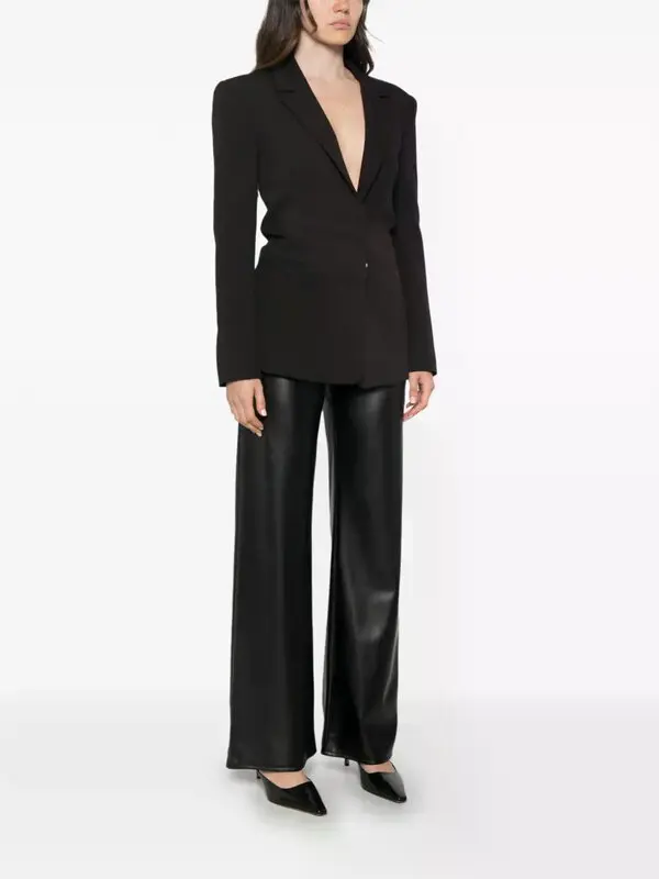 Patrizia Pepe Lace-up Structured Blazer