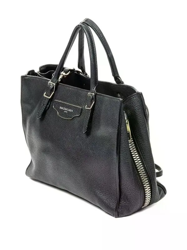 Balenciaga Papier A4 Zip Around Tote Bag