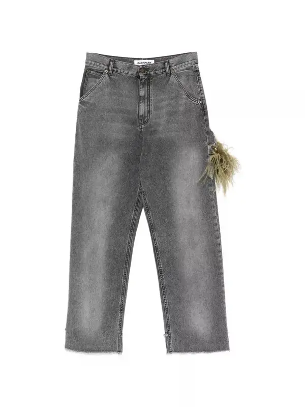 DARKPARK Lisa Raw-cut Jeans - Black