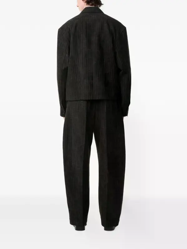 Studio Nicholson Vital Pinstripe-pattern Trousers