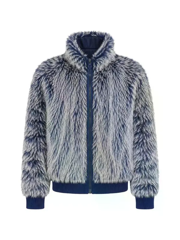 DIESEL® Shaggy Winter Jacket - Grey
