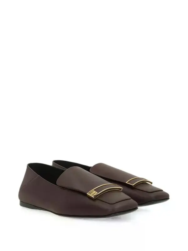 SERGIO ROSSI Sr Evolv Logo-buckle Loafers