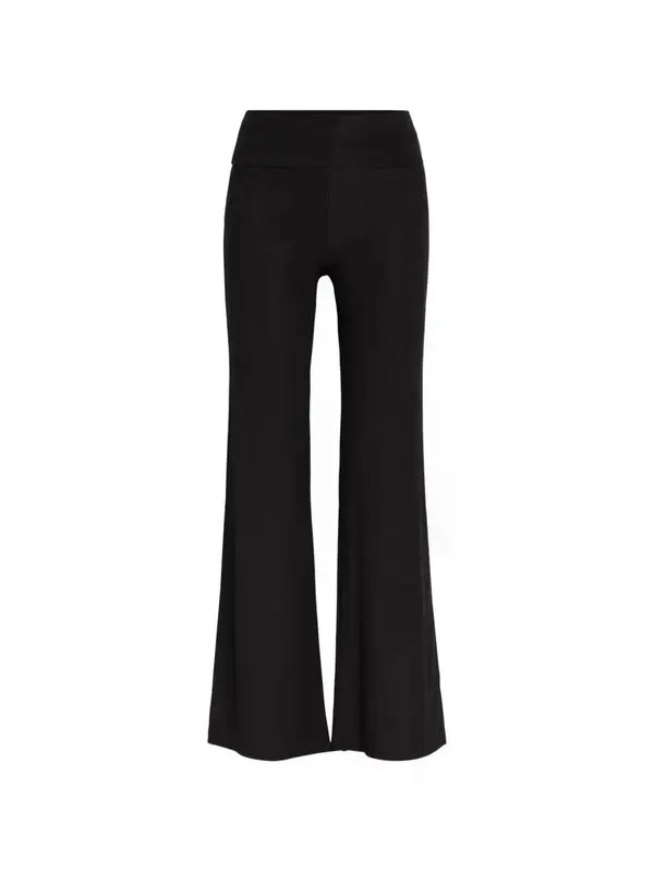 TALA Ribbed Flare-leg Trousers