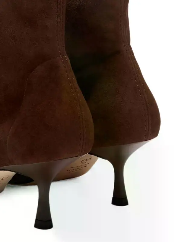 STUART WEITZMAN Madison Suede Ankle Boots