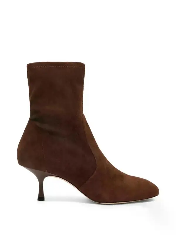 STUART WEITZMAN Suede Ankle Boots