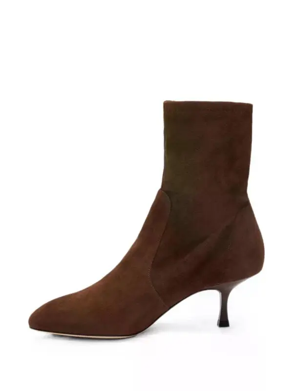 STUART WEITZMAN Suede Ankle Boots