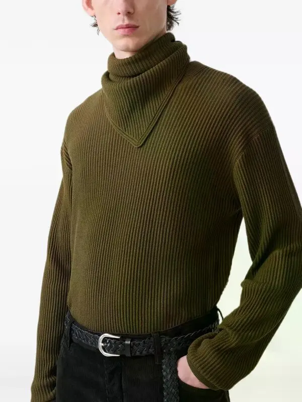 Studio Nicholson Arda Ribbed-knit Sweater