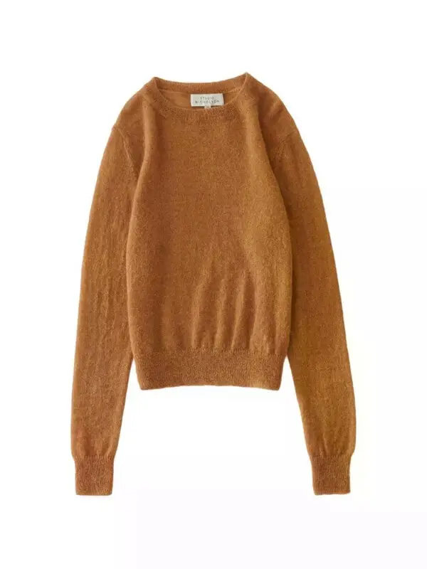 Studio Nicholson Eyla Ribbed-trim Sweater