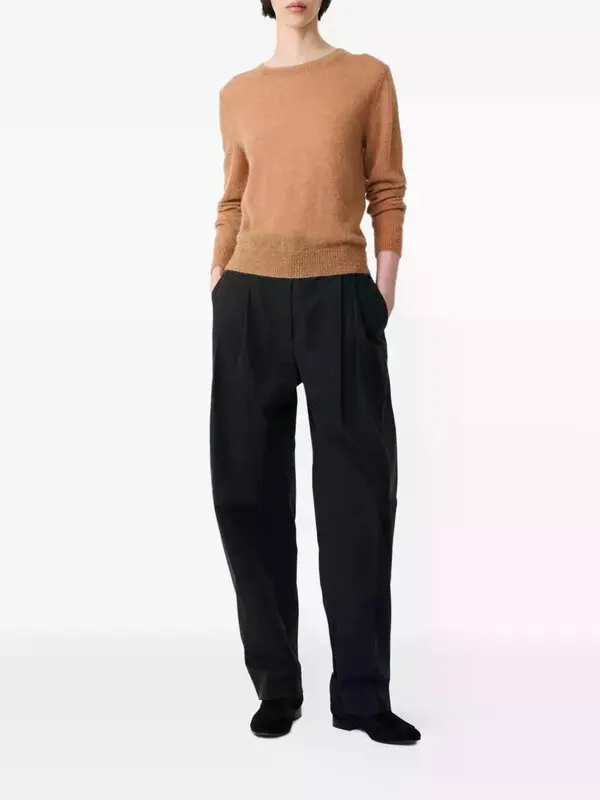 Studio Nicholson Eyla Ribbed-trim Sweater