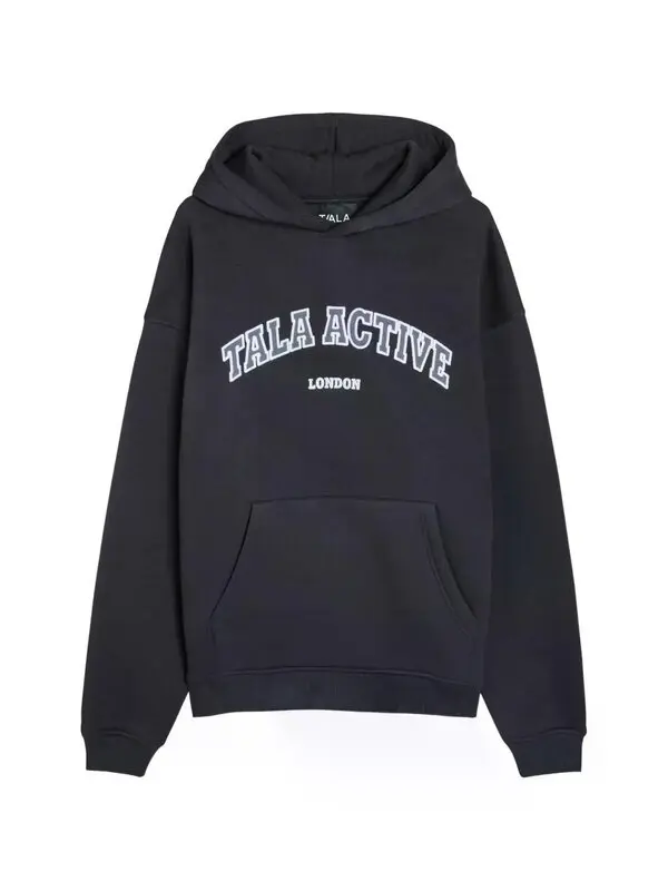 TALA Logo-print Hoodie - Blue