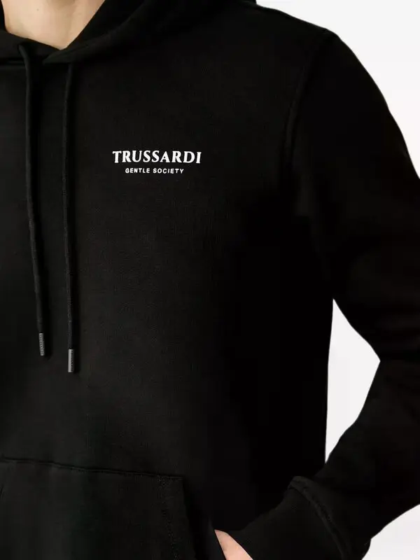 TRUSSARDI Logo-print Drawstring Hoodie