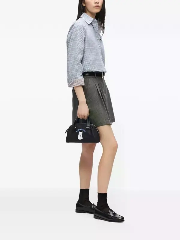 Karl Lagerfeld Small Ikon Choupette Satchel Bag