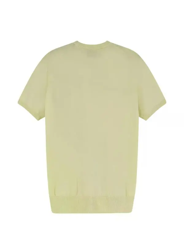 Alpha Studio Short-sleeve Crew-neck Sweater