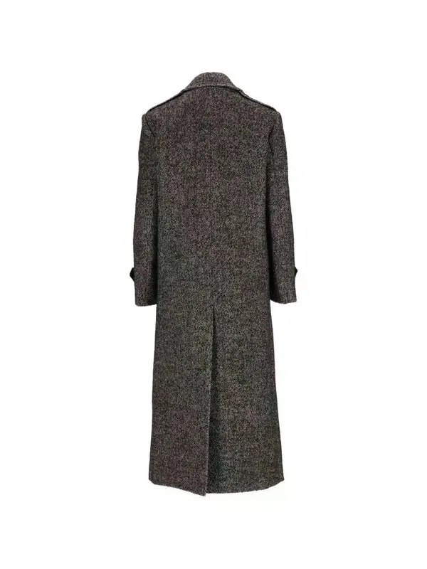 AL DUCA D’AOSTA 1902 Chevron-pattern Double-breasted Coat