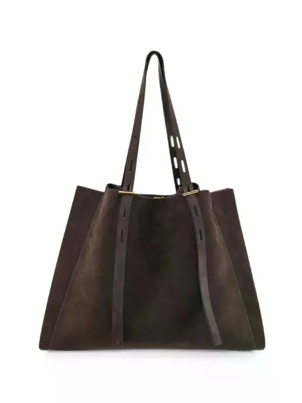 MINOBOSSI Paula Suede Shoulder Bag - Brown
