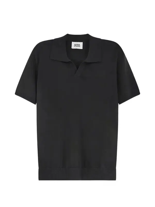 Alpha Studio Short-sleeved T-shirt - Black