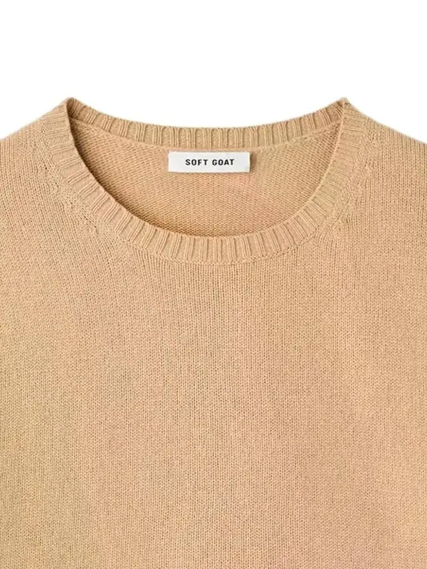 Soft Goat Oversized Knitted T-shirt