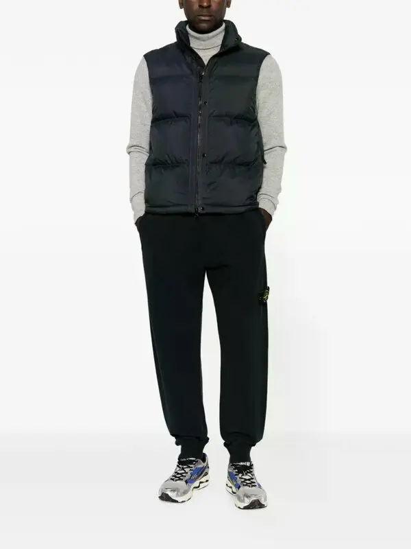 Stone Island Padded Ripstop Gilet - Blue