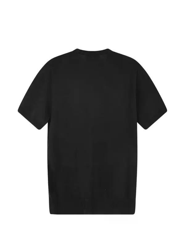 Alpha Studio Short-sleeve Crew-neck Sweater