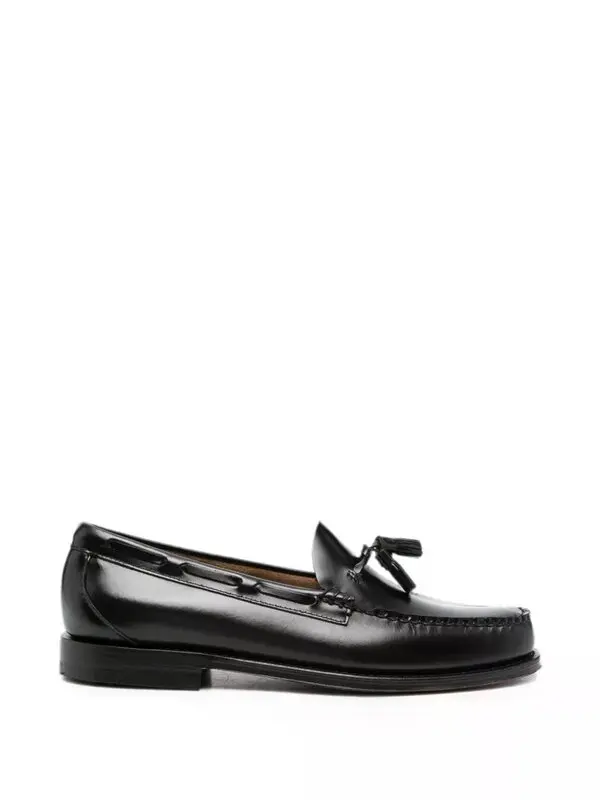 G.H.BASS Weejun Heritage Larkin Tassel Loafers - Black