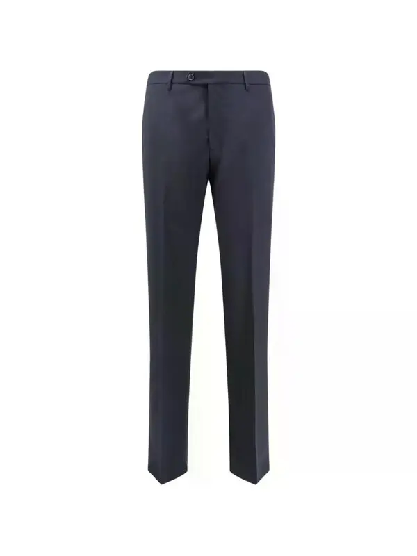 Tagliatore Button-fastening Tailored Trousers - Blue