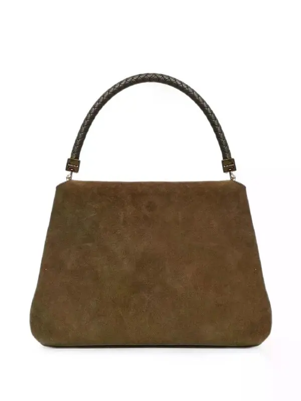 COCCINELLE Suede Braided-handle Tote Bag