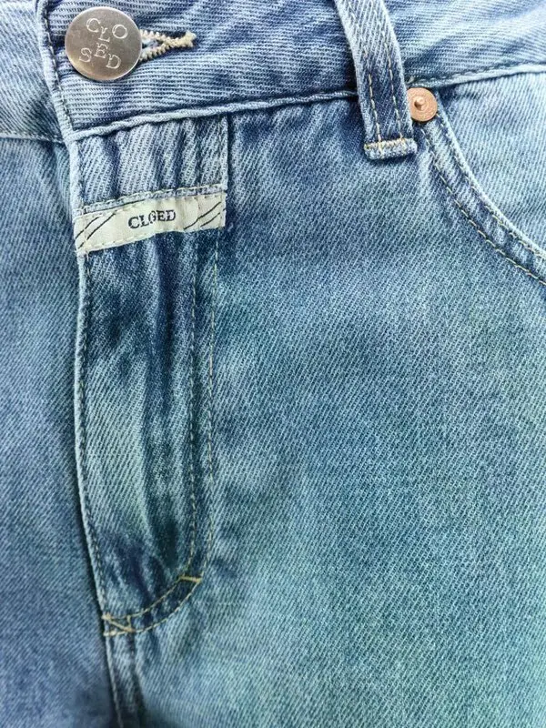 Closed Jazzie Logo-patch Jeans - Blue