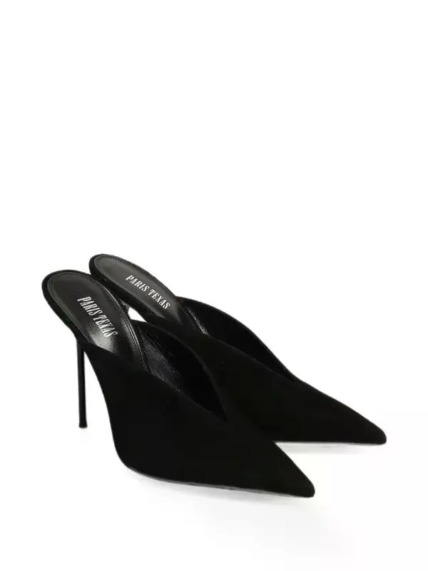 Paris Texas Lidia Sabot Stiletto-heel Mules - Black