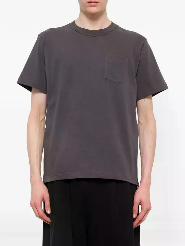 Sacai Side-zip Cotton T-shirt