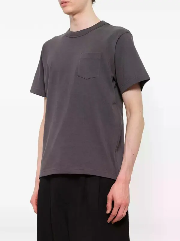 Sacai Side-zip Cotton T-shirt