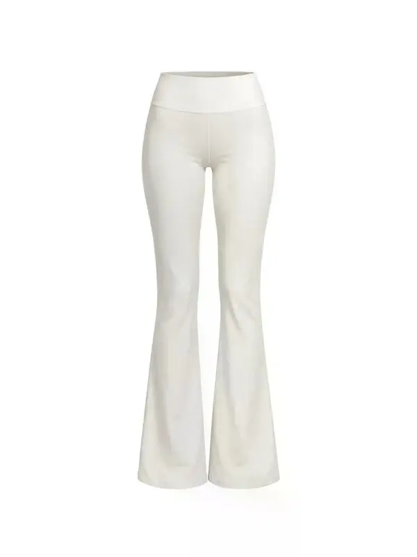 GOD SAVE QUEENS Flared Trousers - Neutrals
