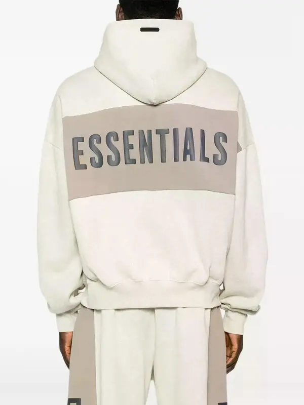 Fear Of God Logo Print Hoodie