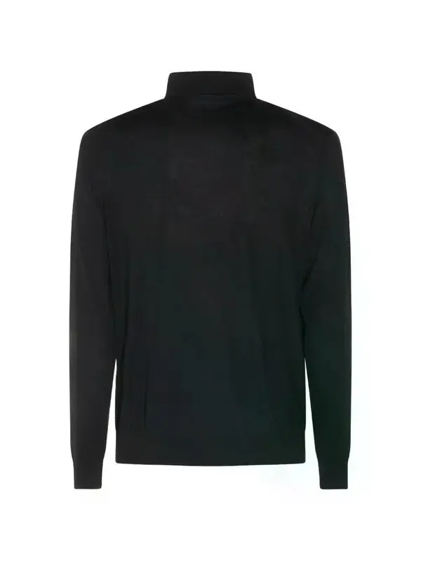 Kiton Long-sleeve Button-down Sweater