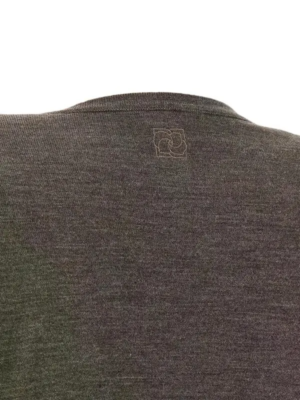 Magda Butrym Knot-detail Structured-shoulder Sweater