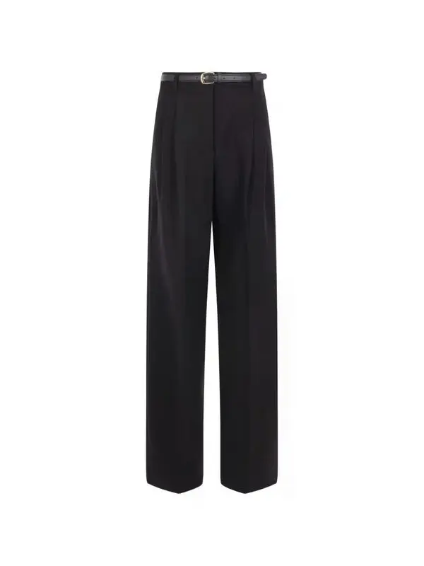 Max Mara Belted Pleated Trousers