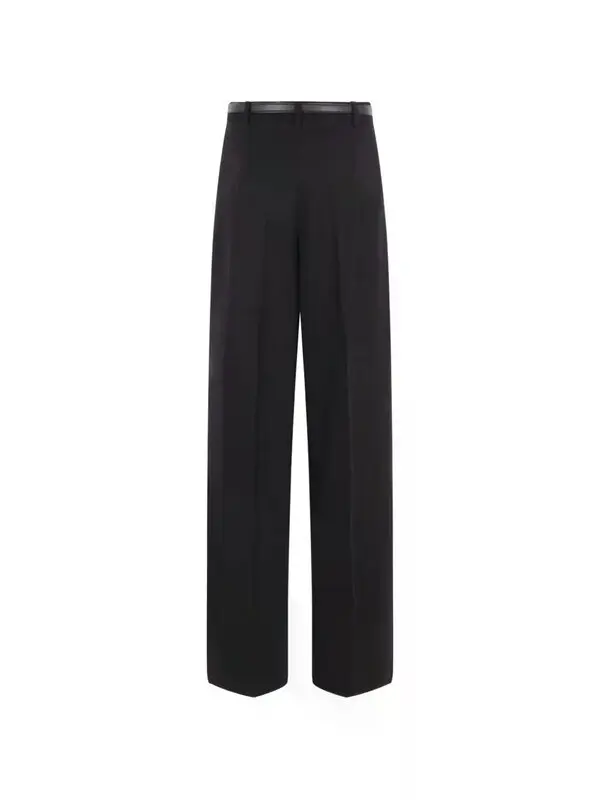 Max Mara Belted Pleated Trousers