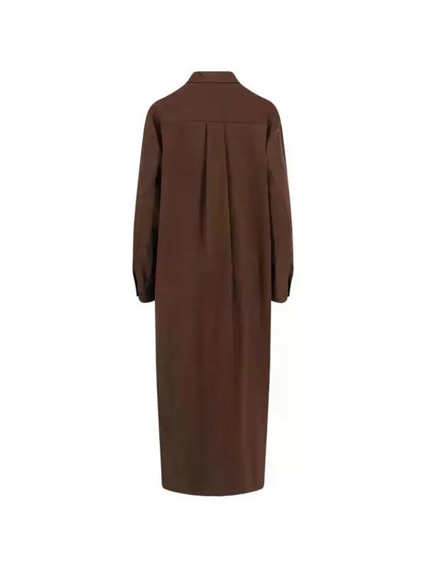 HEVO Arigliano Button-up Maxi Shirt Dress