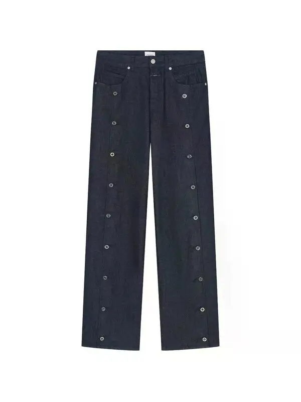 Closed Nikka Button-detailed Jeans - Blue