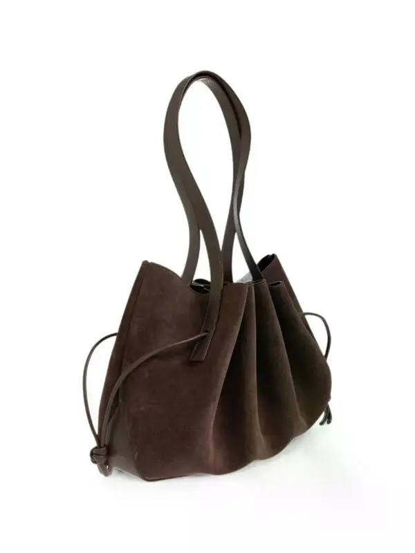 Yuzefi Scallop Shoulder Bag - Brown