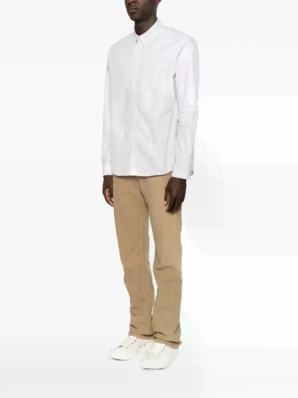 A.p.c. Striped Shirt - White