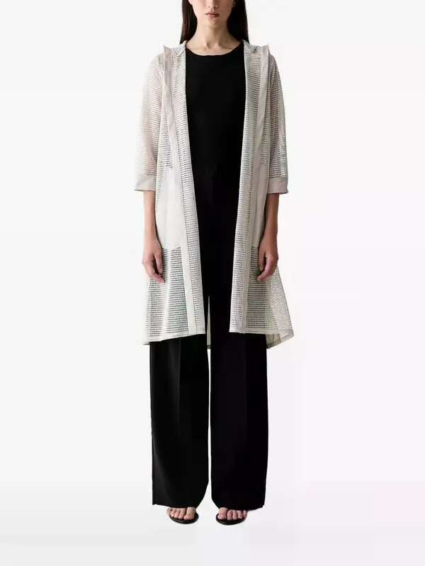 Joseph Ribkoff Mesh-panelled Hooded Jacket