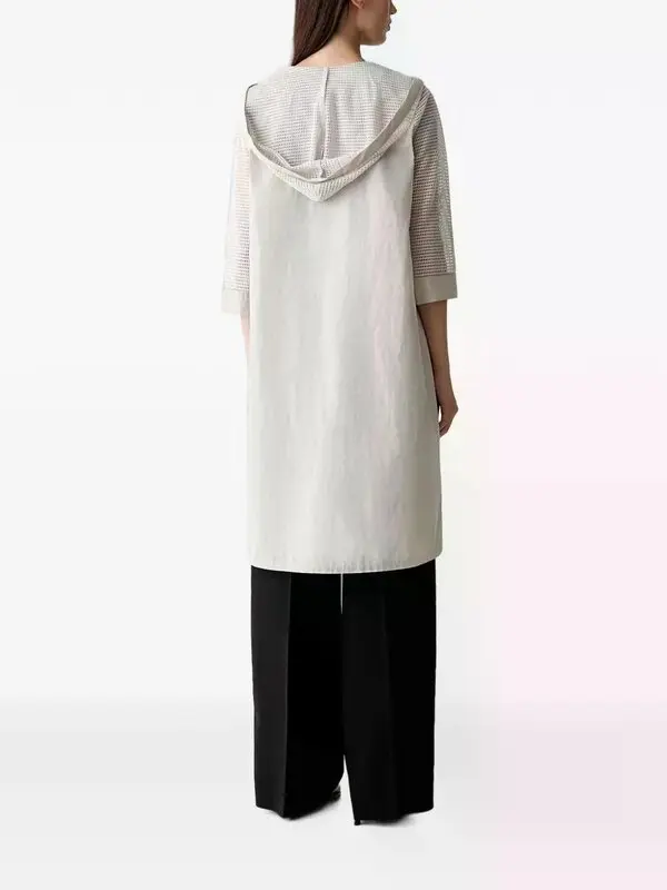 Joseph Ribkoff Mesh-panelled Hooded Jacket