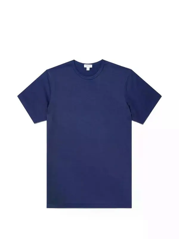 Sunspel Crew-neck Classic T-shirt - Blue