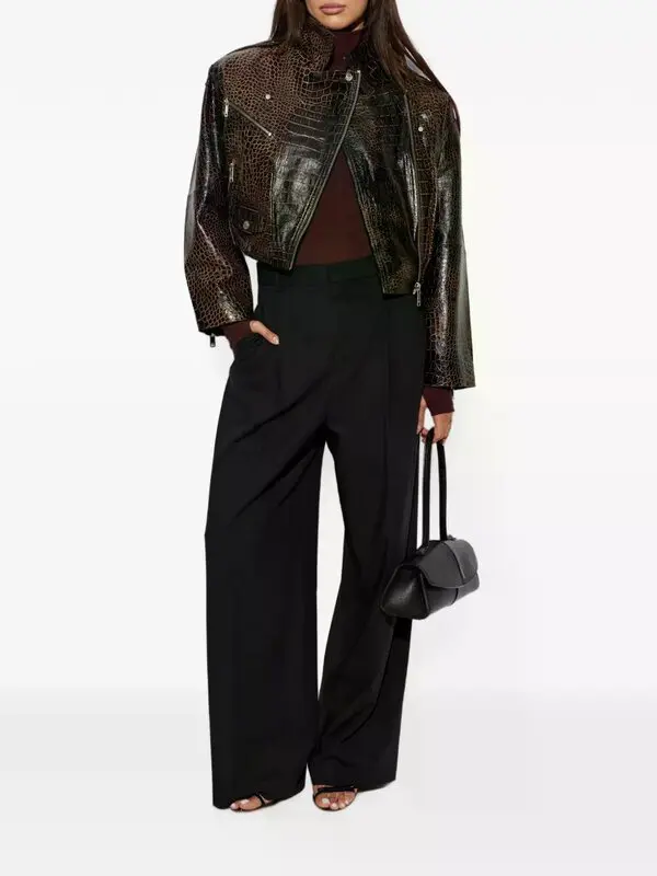 GESTUZ Cesi Crocodile-effect Jacket