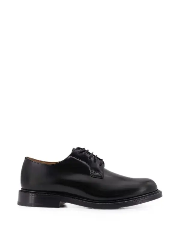 Church's Shannon Leather Derby Shoes - Black