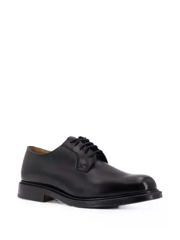Church's Shannon Leather Derby Shoes - Black