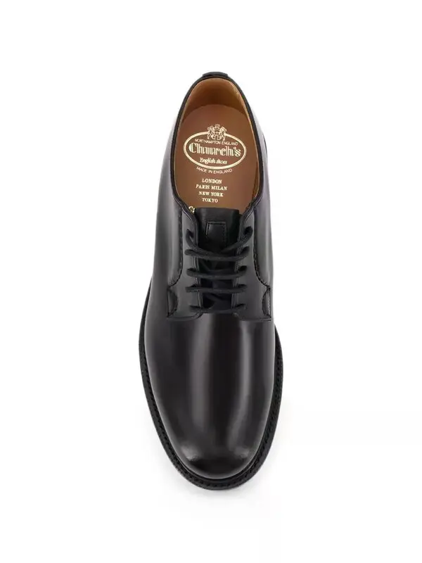 Church's Shannon Leather Derby Shoes - Black