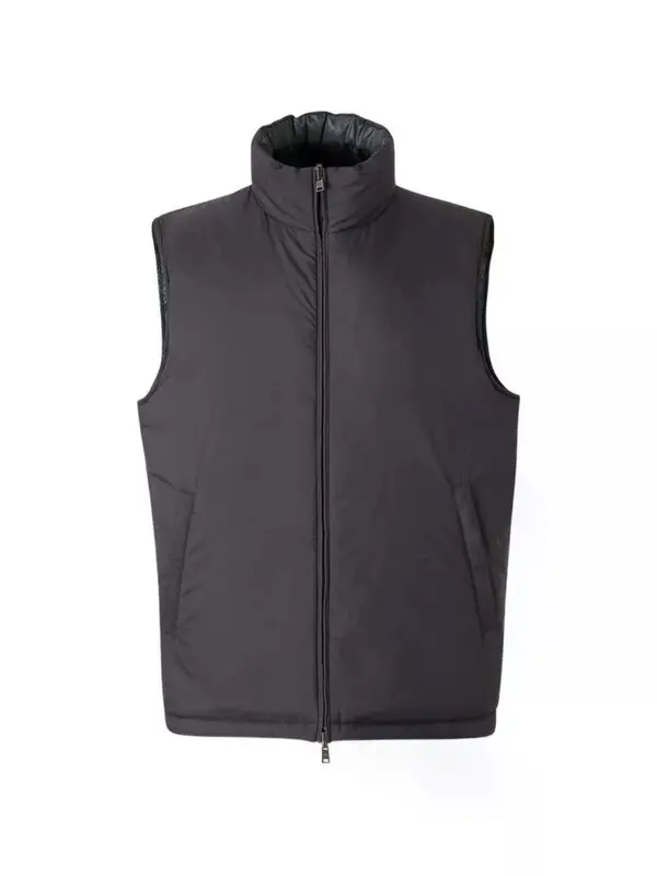 Herno Reversible Quilted Gilet - Green