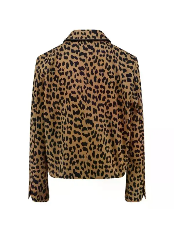 SEMICOUTURE Arabella Animal-print Jacket